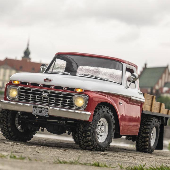 3D Printable Flatbed for Rc4wd TF2 by RC Nerds