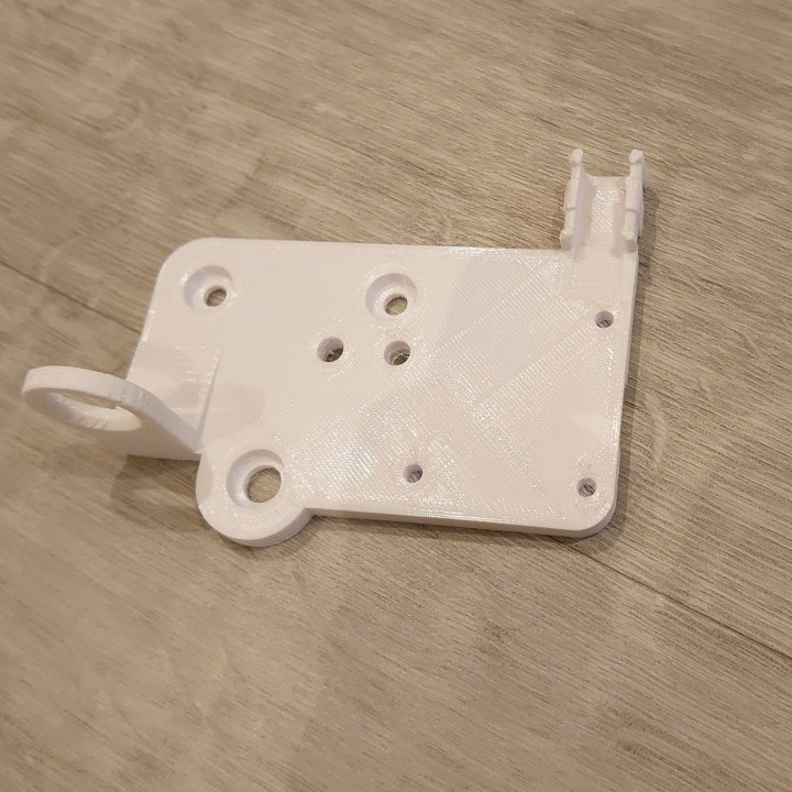 3D Printable E3D Hemera Base With EZABL Pro Mount by Ryan Abbott