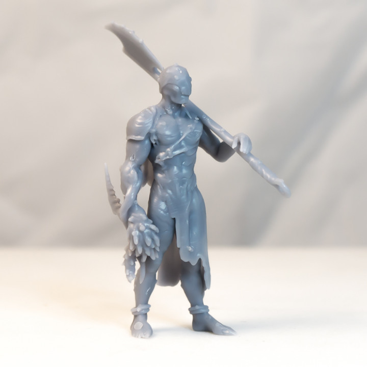 3D Printable Silent Abomination - Dnd Monster- 2 Poses by DCA Tabletop