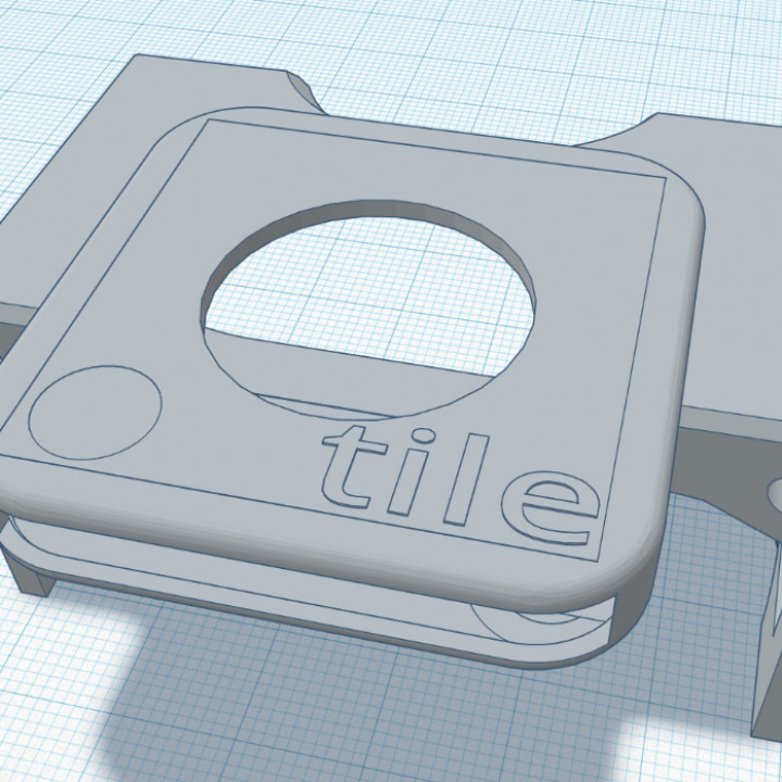 3D Printable MAVIC 2 tile tracker holder by Dez Hoyle