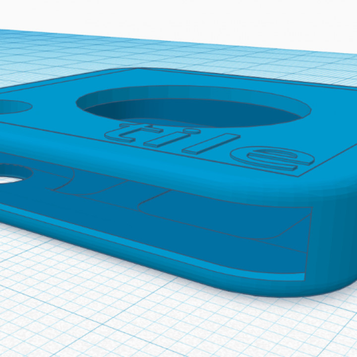 3D Printable Holders for "tile" tracker by Dez Hoyle