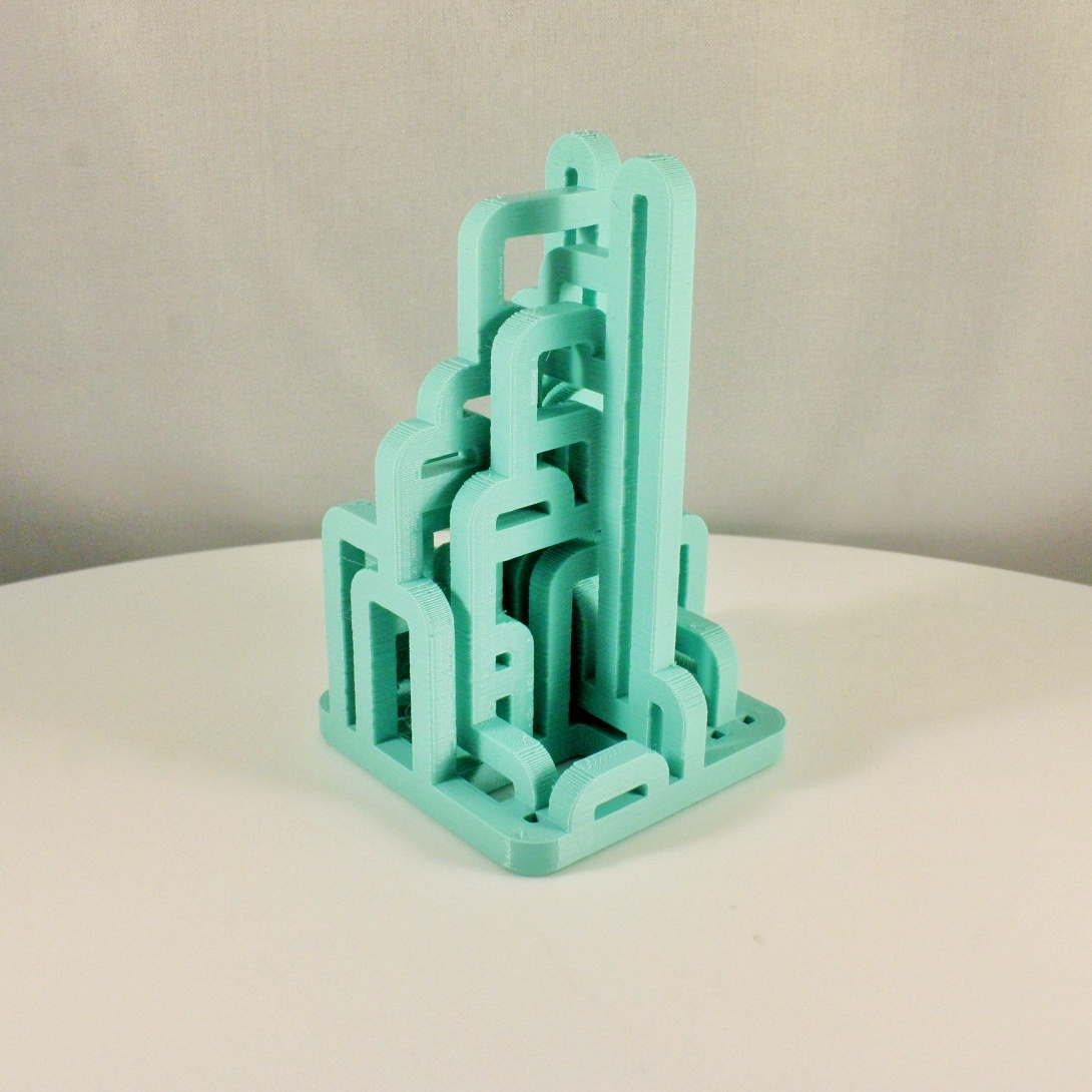 3D Printable Procedural Loops by Fernando Jerez