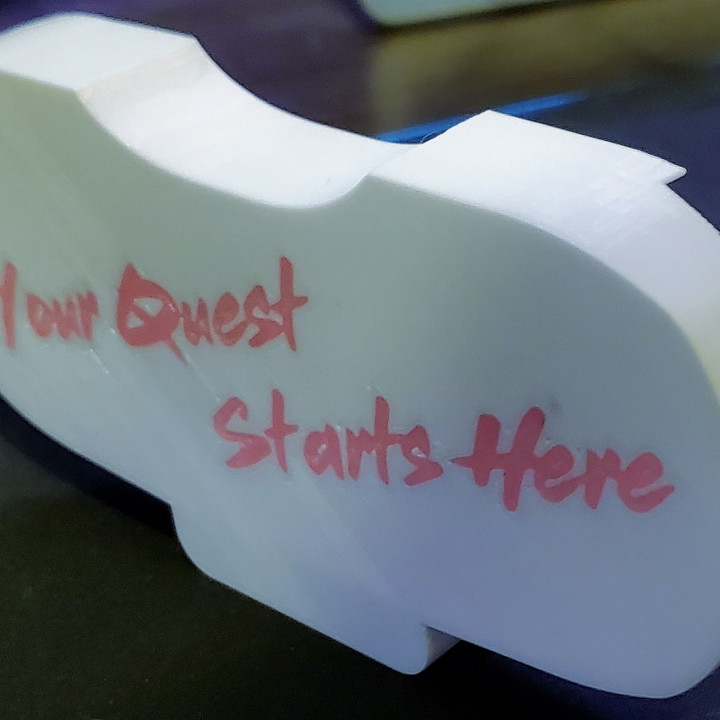 3D Printable Oculus Quest Lens Cover by Nate Little