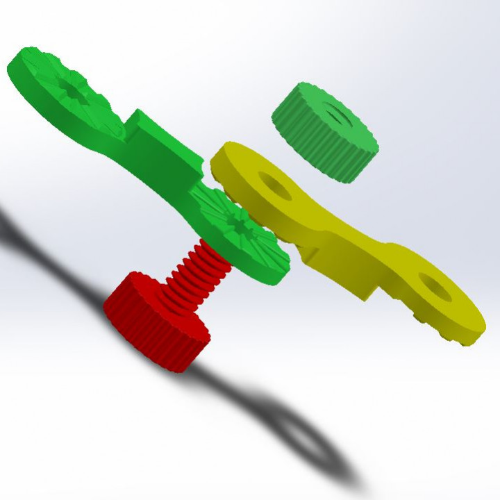 3D Printable Multipurpose Connectors by Andres Sawicki