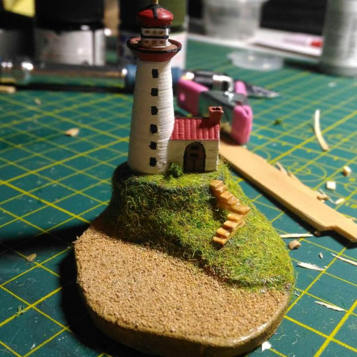 3D Print of Lighthouse by MicroPhilCreations