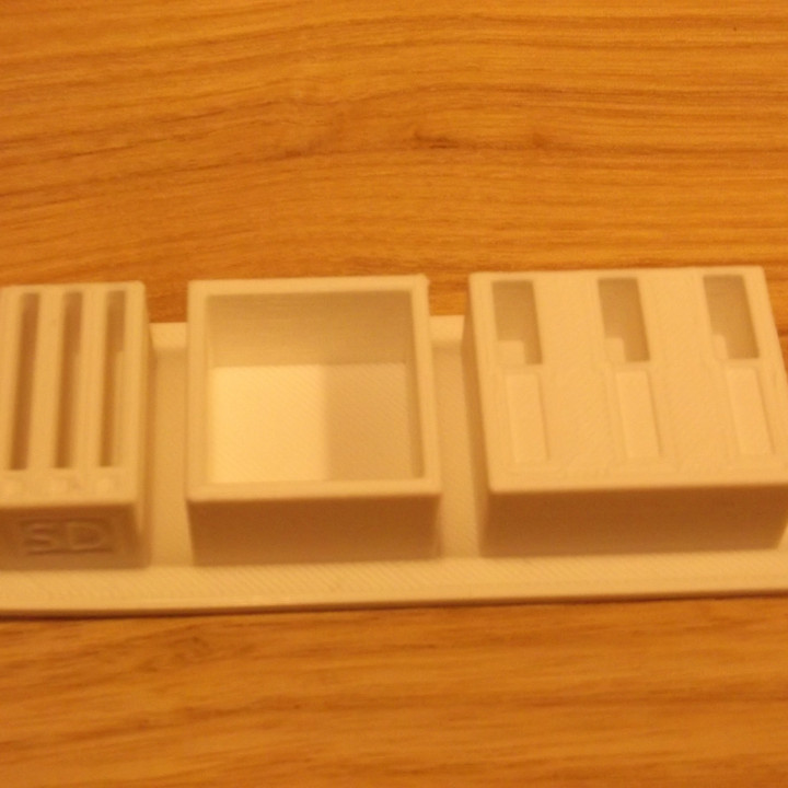 3D Printable Small Desktop Storage by Nicholas Foltz