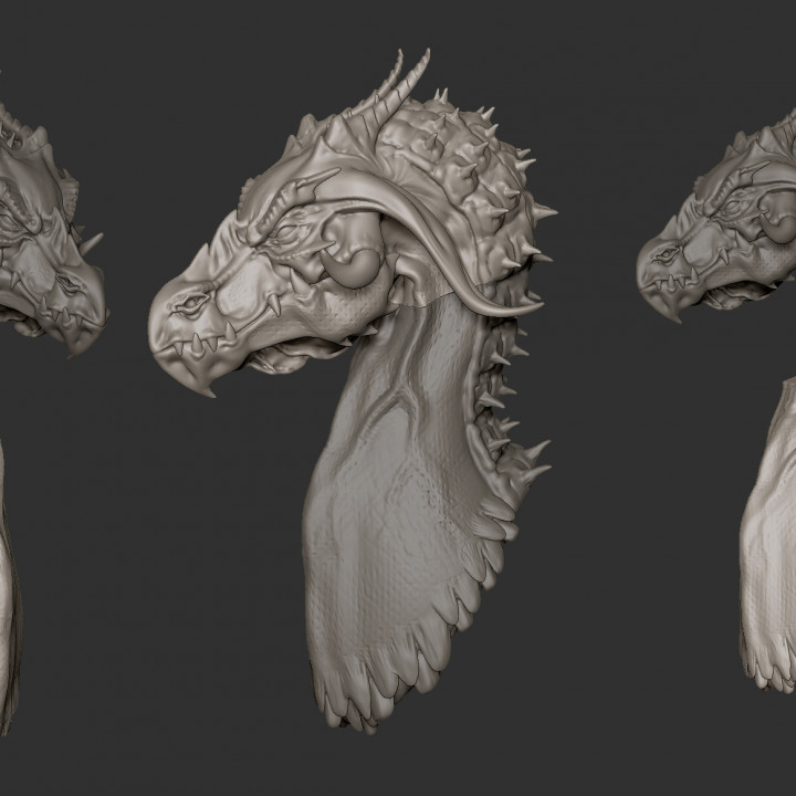 3D Printable Dragon by 3DprintingRealms