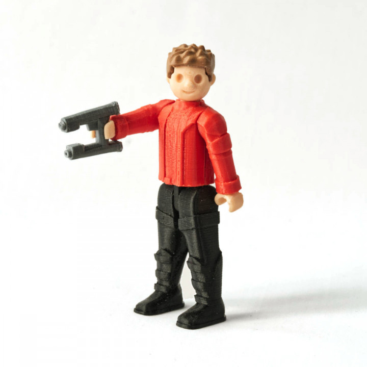 3D Printable Peter Quill. Starlord by Aitor Baltziskueta
