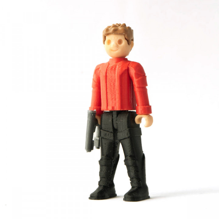 3D Printable Peter Quill. Starlord by Aitor Baltziskueta