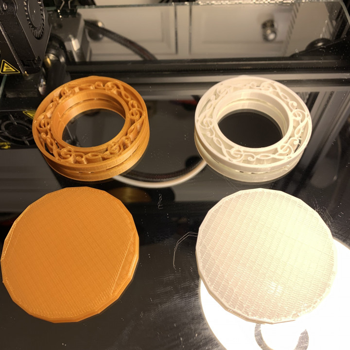 3D Printable Music Note Pendant by Sabrina Russell