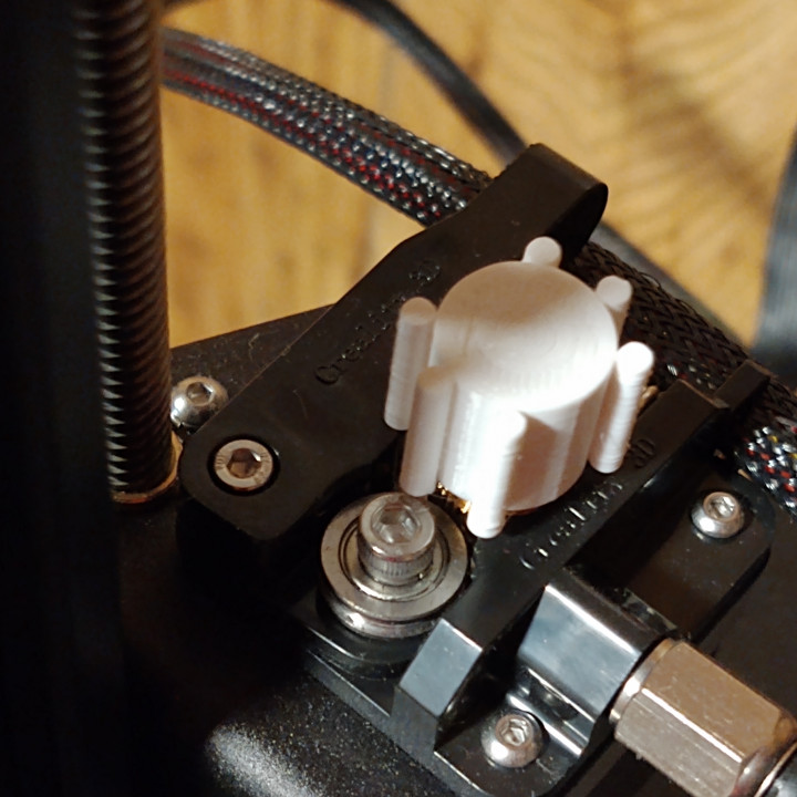 3D Printable Ender 3 Extruder Knob by Nicholas Foltz