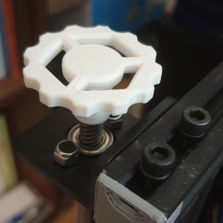 3D Printable 5mm Lead Screw Cap by Tuan Le