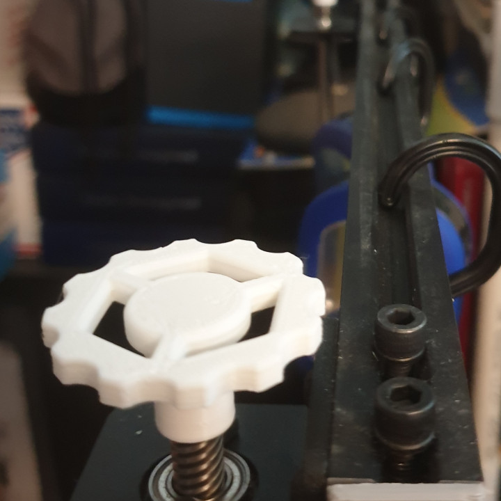 3D Printable 5mm Lead Screw Cap by Tuan Le