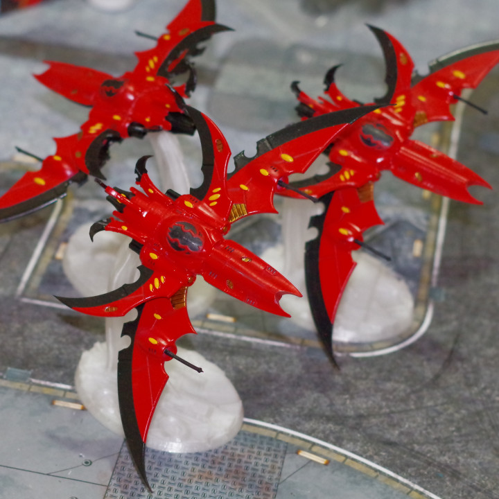 3D Printable Jetfighter Eldar space Dark Elves Drow 3D print proxy ...