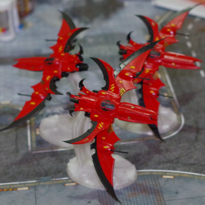 3D Printable Jetfighter Eldar space Dark Elves Drow 3D print proxy ...