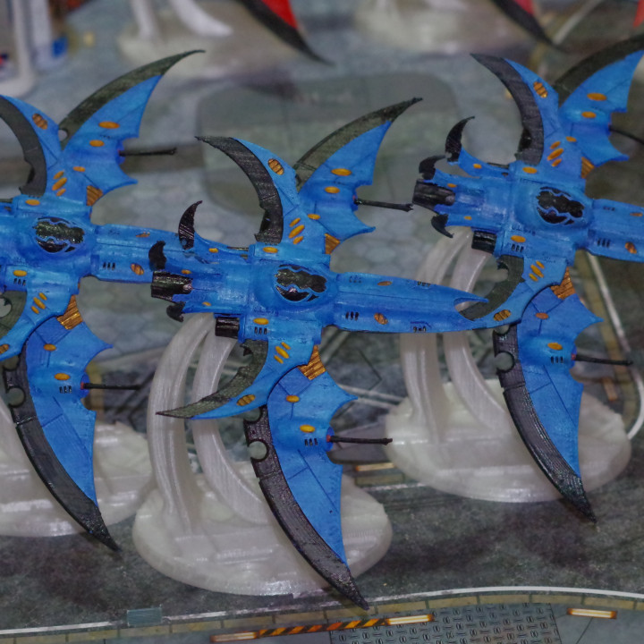 3D Printable Jetfighter Eldar space Dark Elves Drow 3D print proxy ...