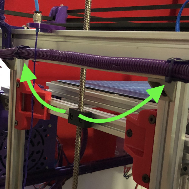 3D Printable Clip in Wire Management by thom lamourine