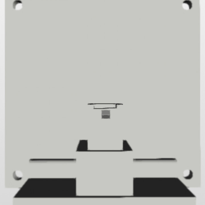 3D Printable Vesa mount for Samsung S24D390 by Leandro