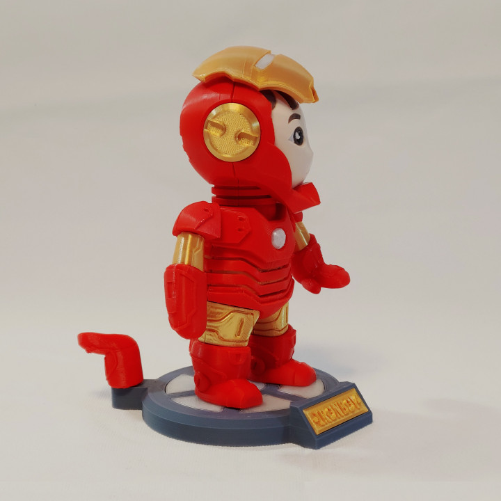 3D Printable Iron Boy by JWoong