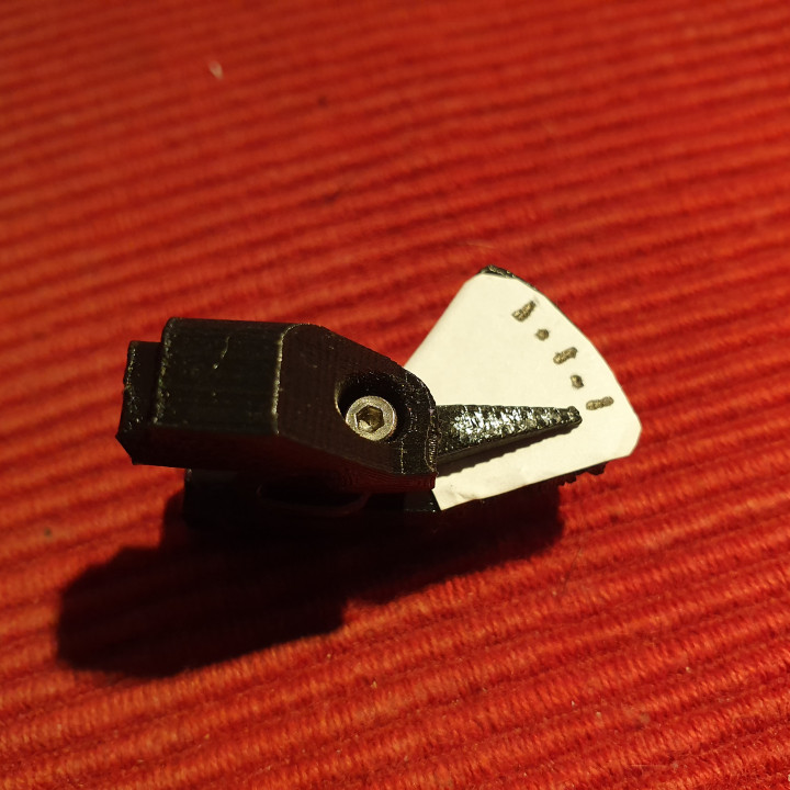 3D Printable Tension Gauge for E3D Hemera by Duncan