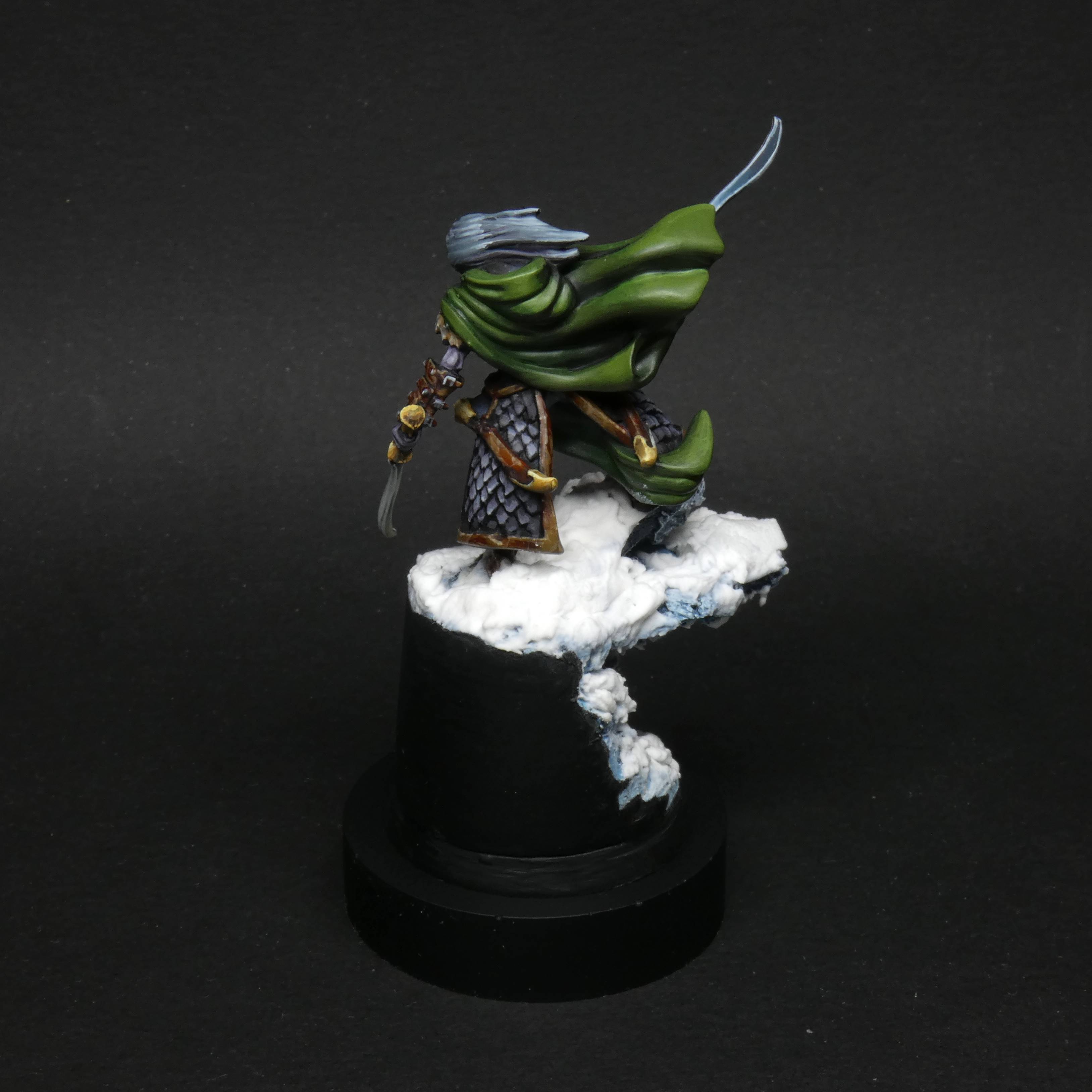 3D Printable Drizzle (not Drizzt) - Dual wielding Drow Elf Fighter ...