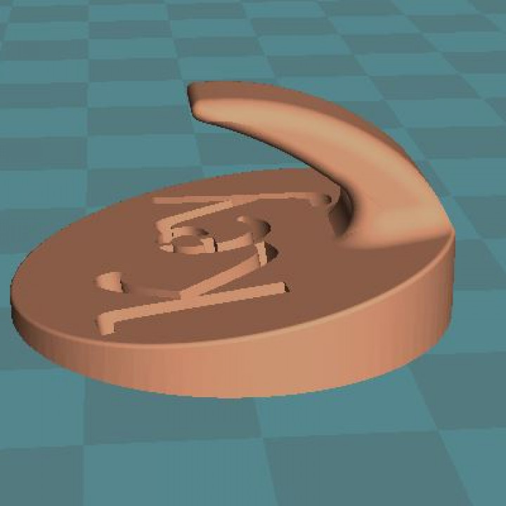 3D Printable Key hanger by Narendren S