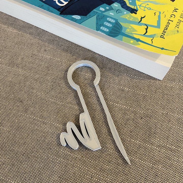 3D Printable Neat Gogo Bookmark by Rob Arnold