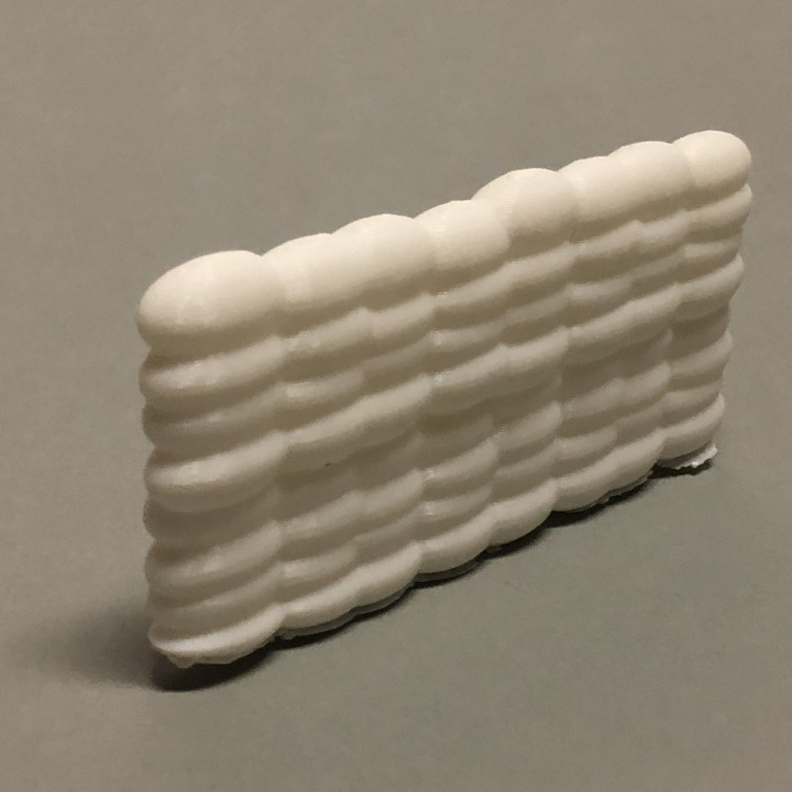 3D Printable Dungeon Wall - Basic by David Sipos