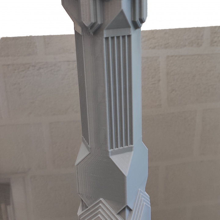 3D Printable 3D printable pillar and assorted bases for dwarf mine 3D ...