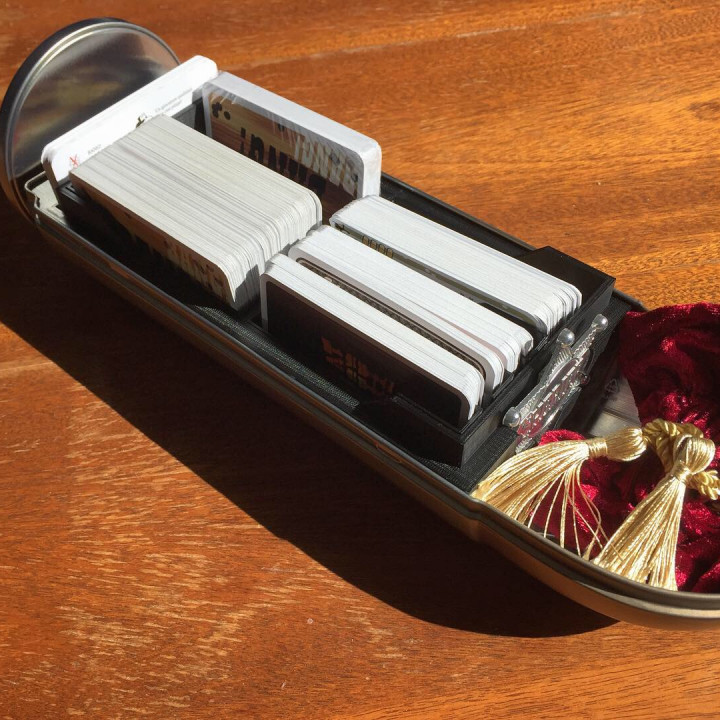 3D Printable BANG The Bullet - Expansion Holder for Tin Box by Jon Cleaver