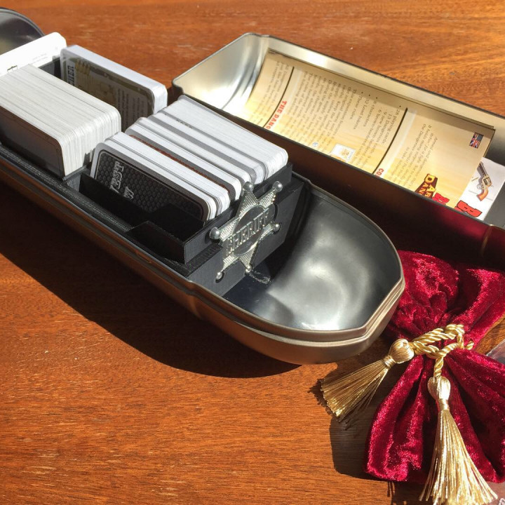 3D Printable BANG The Bullet - Expansion Holder for Tin Box by Jon Cleaver