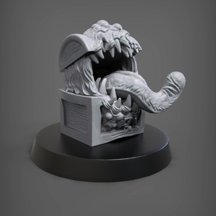 3D Printable Treasure Mimic by Fabio Rizzo