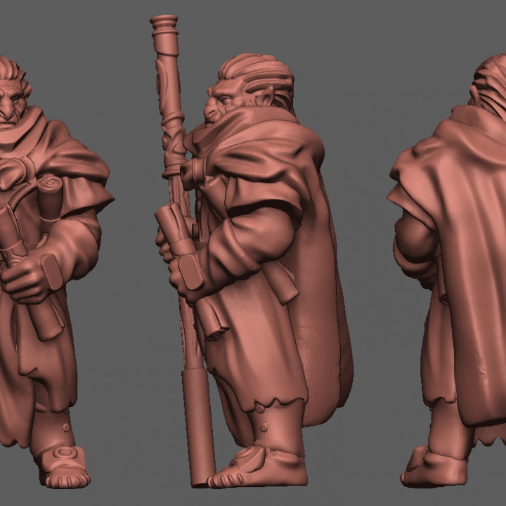 3D Printable Hobgoblin Wizard by Fabio Rizzo