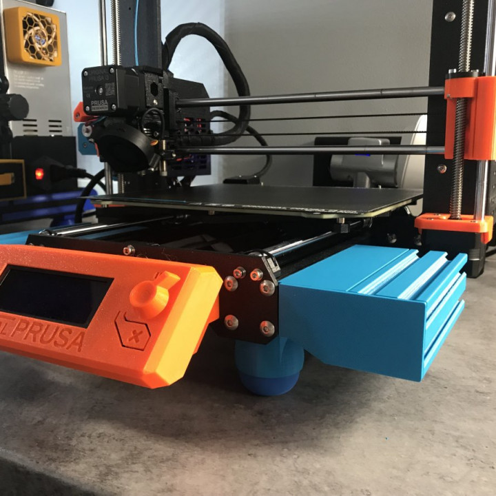 3D Printable Rail for structure of Prusa I3 MK3S by CANAVESE DANIEL
