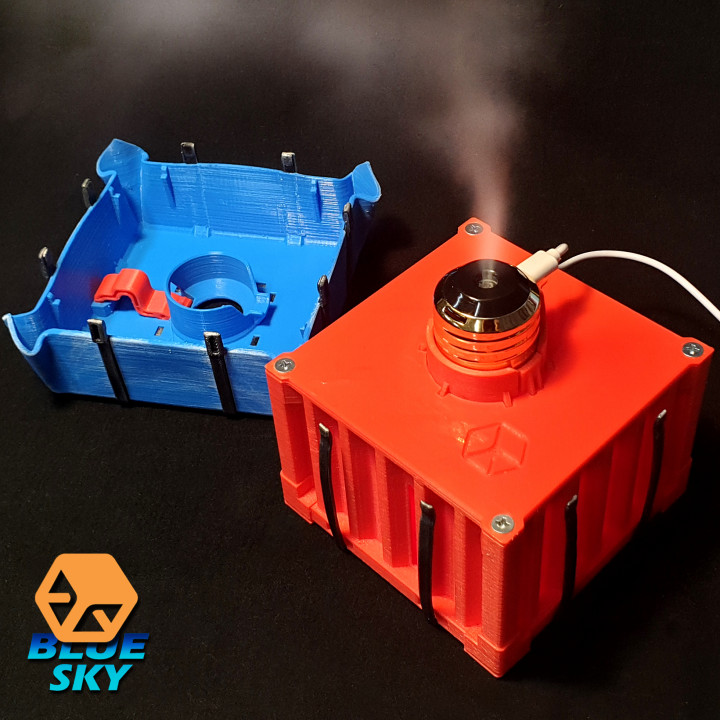 3D Printable Airdrop Humidifier by Sky Ha