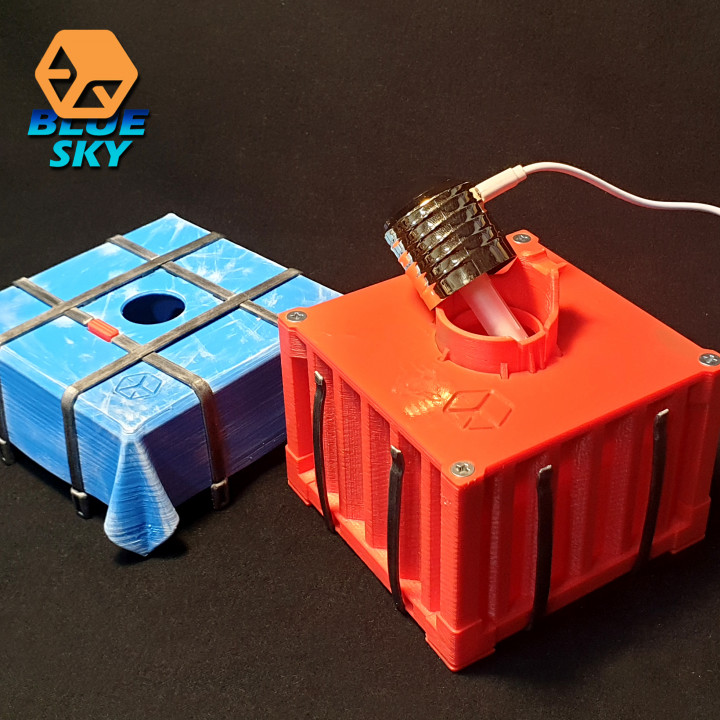 3D Printable Airdrop Humidifier by Sky Ha