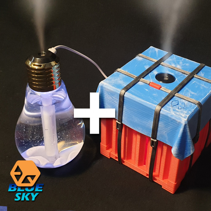 3D Printable Airdrop Humidifier by Sky Ha
