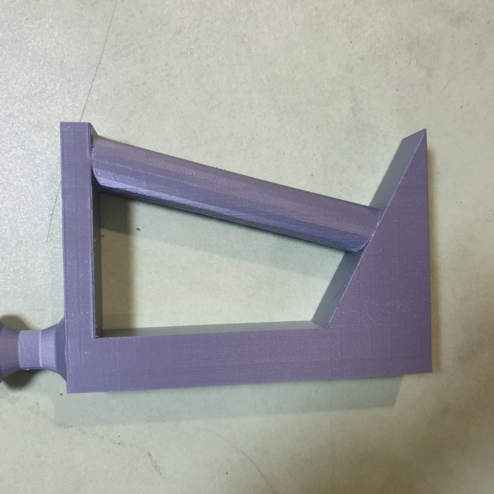 3D Printable filament wall stand by Ufuk zengin