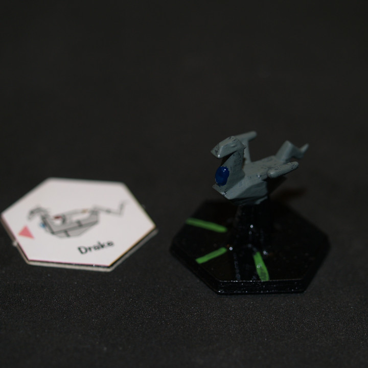 3D Printable Great Space Race - Drake Ship by Zach Pickard