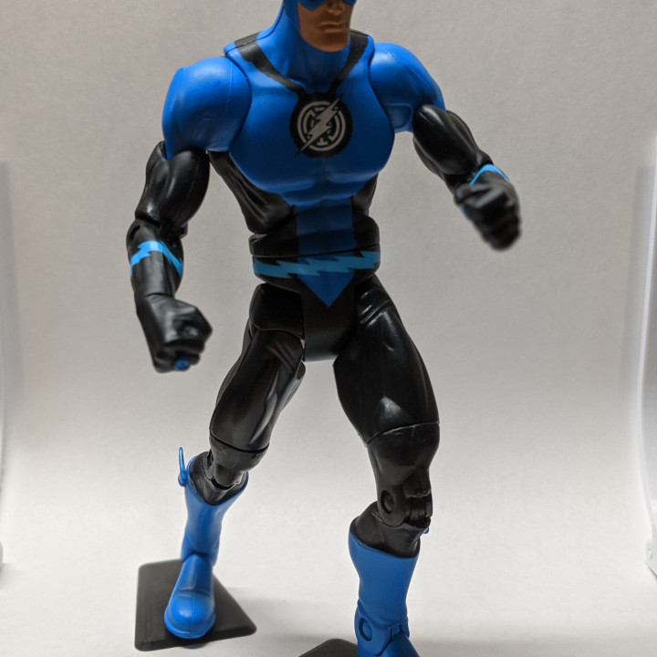 3D Printable Action Figure Stands by Jordan