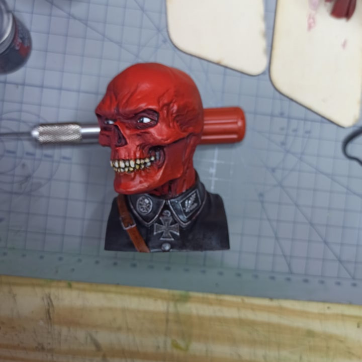 3D Print of Red Skull by urzacz