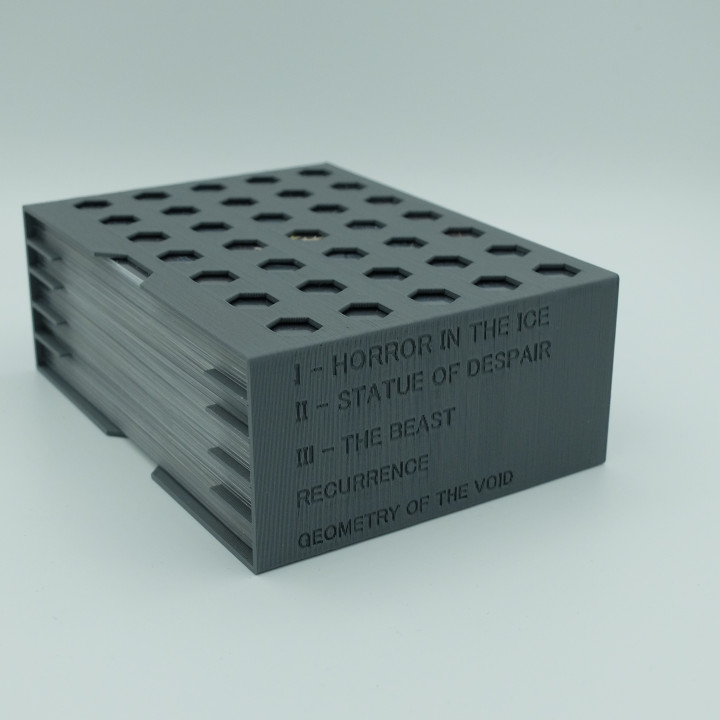 3D Printable Machina Arcana Organizer by Patrickson Day