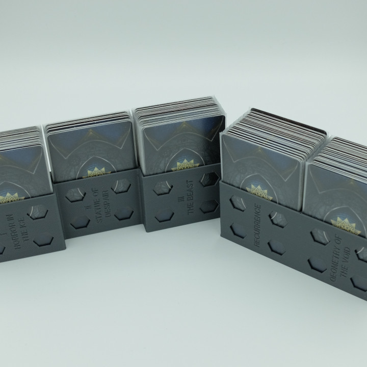 3D Printable Machina Arcana Organizer by Patrickson Day