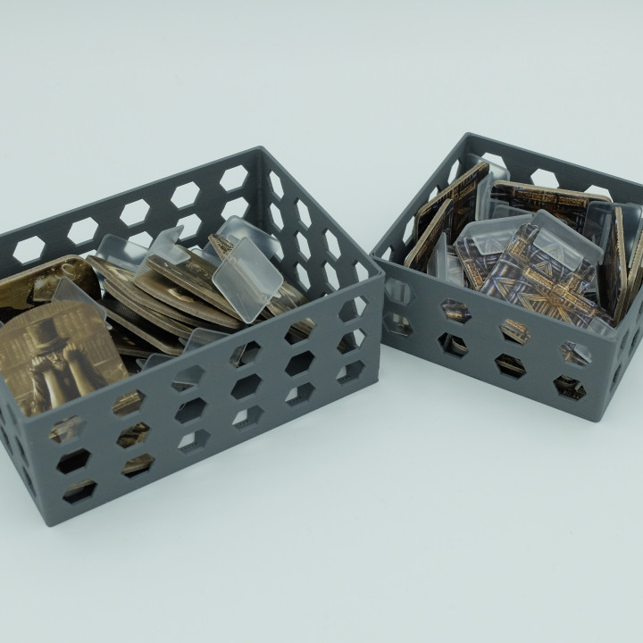 3D Printable Machina Arcana Organizer by Patrickson Day