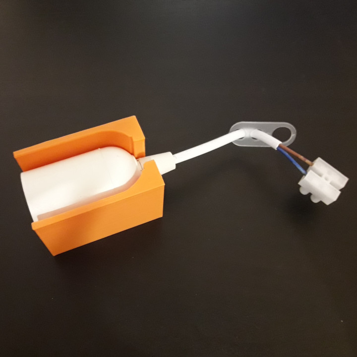 3D Printable Octopus lamp - socket test by Tarasov Stepan