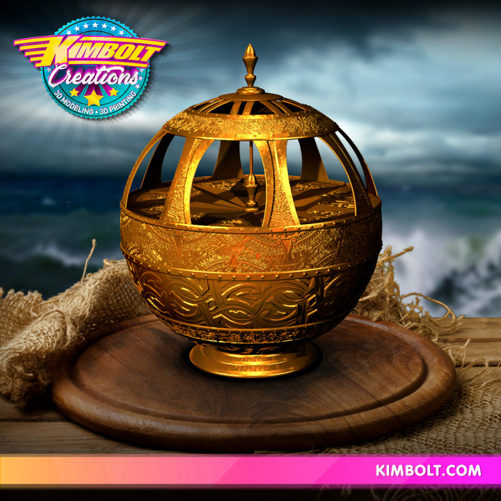 3D Printable Liahona by FatesEnd