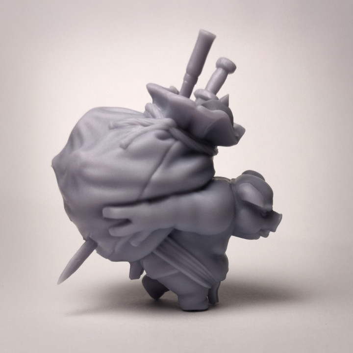 3D Printable Pig Man - Loot Pig by Goon Master
