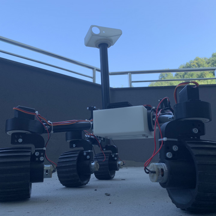 3D Printable MARS Rover (Radio Controlled) by kosi