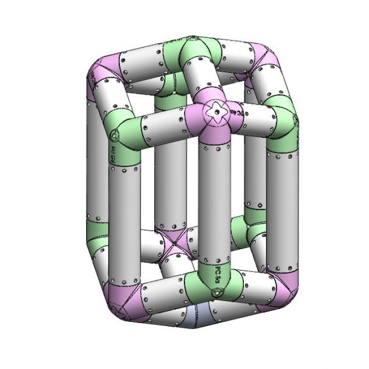3D Printable PC 3a - Pipe Corner by Bjørn Heide