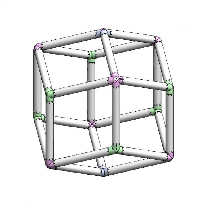3D Printable PC 4a - Pipe Corner by Bjørn Heide
